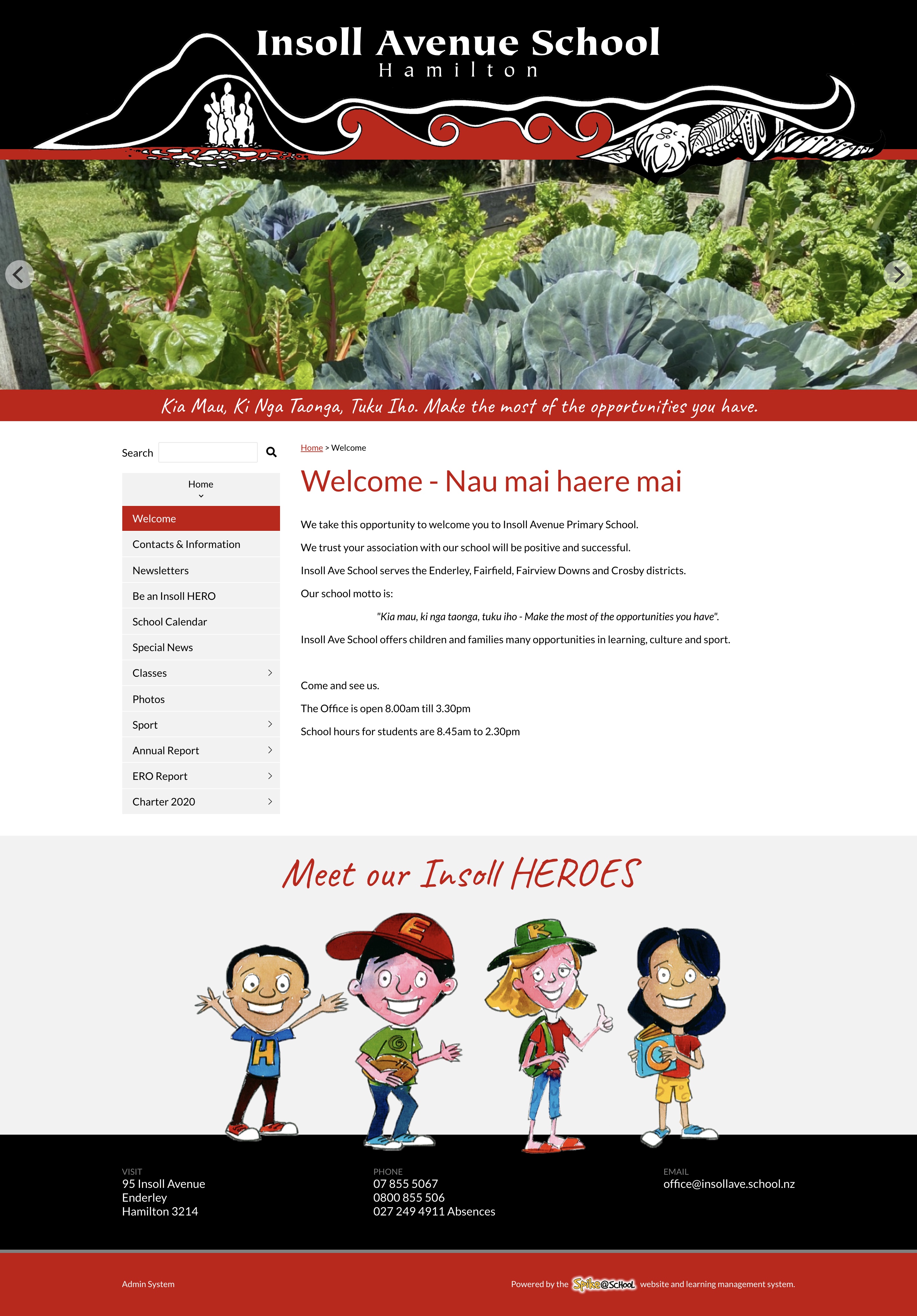 The Easy Way to Build Your School's Website | Spike@School School ...